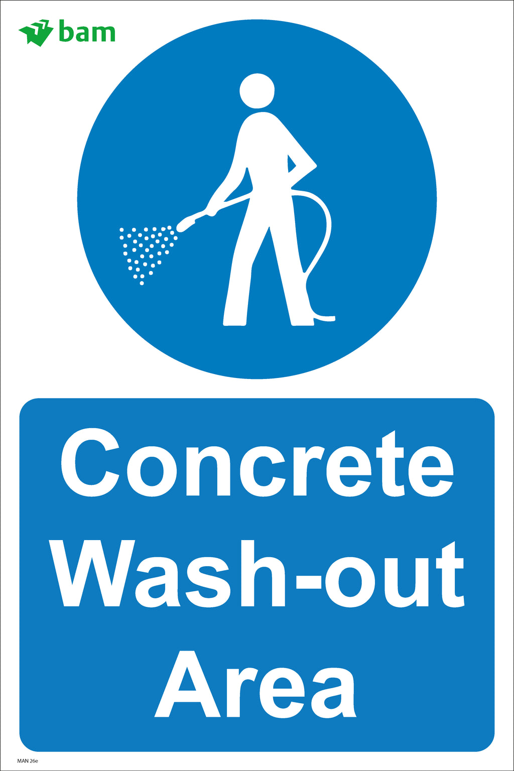 Concrete Wash-out Area – BAM Site Direct