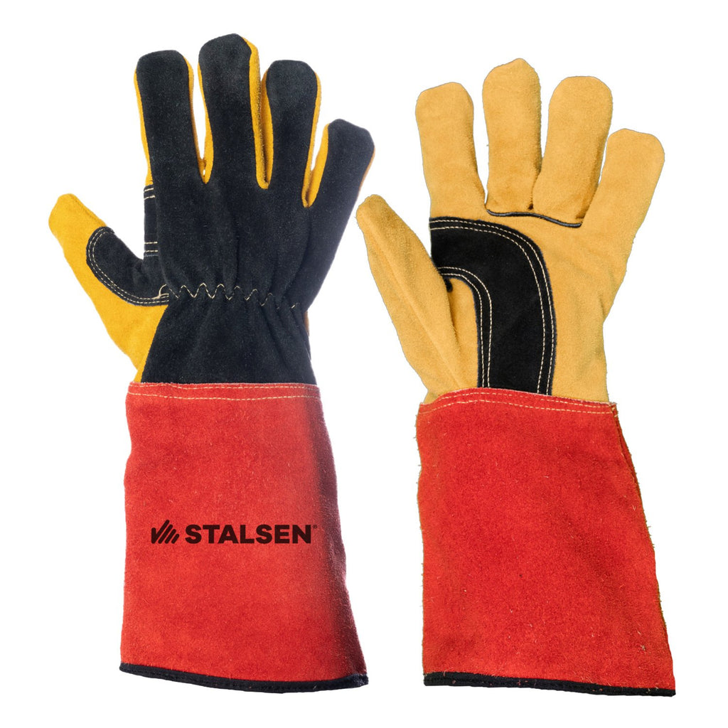 Stalsen MAGMA split leather cut level E welder's gauntlet – BAM Site Direct