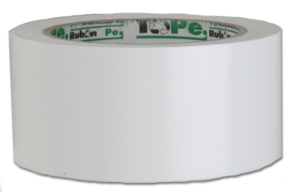 Low Tack PVC Tape - White - 50mm x 33m – BAM Site Direct