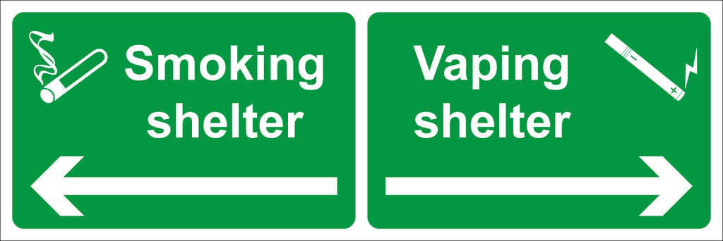 Smoking Sign - Smoking shelter Vaping Shelter – BAM Site Direct